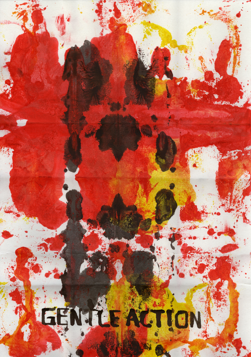 Gentle Action Poster - Kunstkritikk